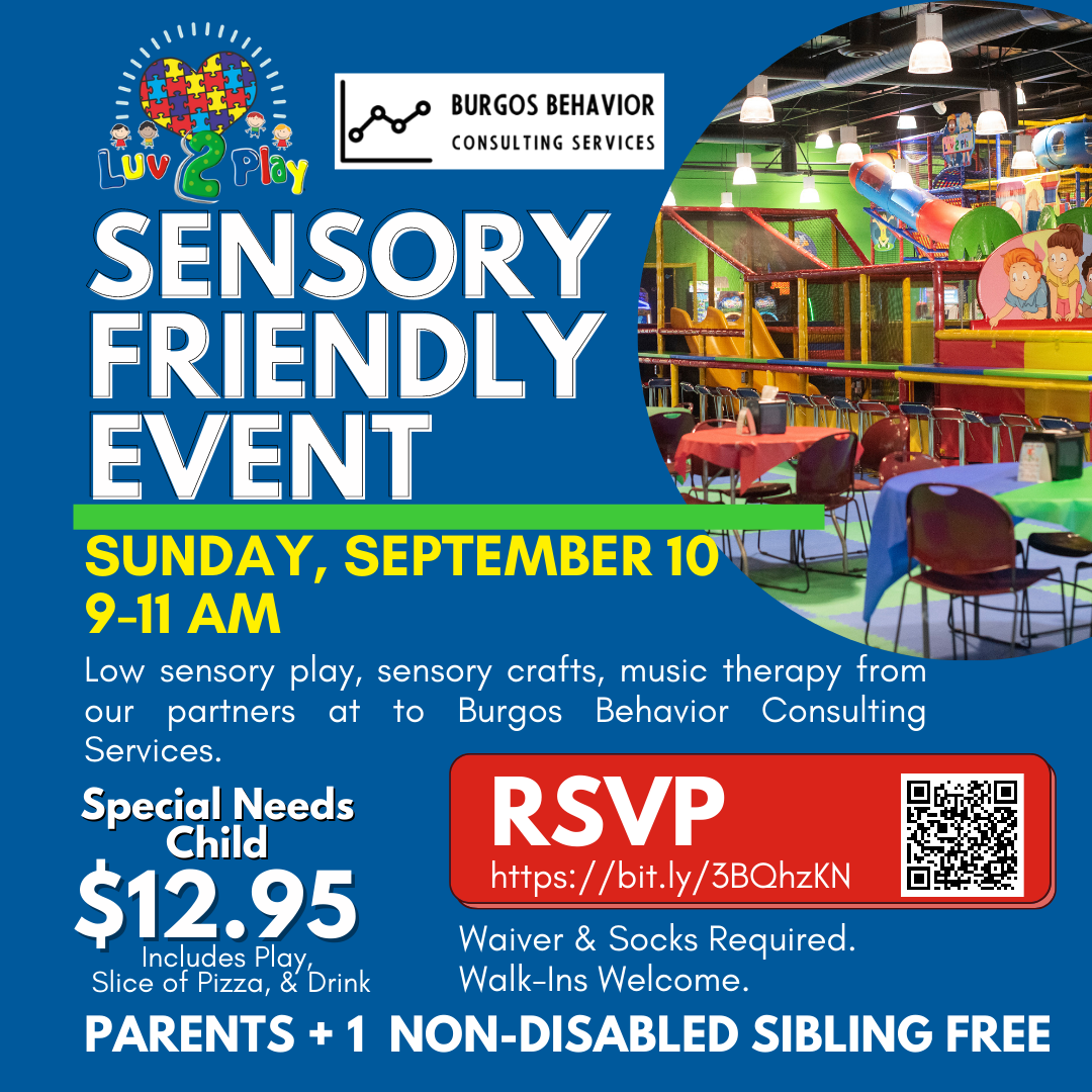Stockton- Sensory Friendly - Luv 2 Play